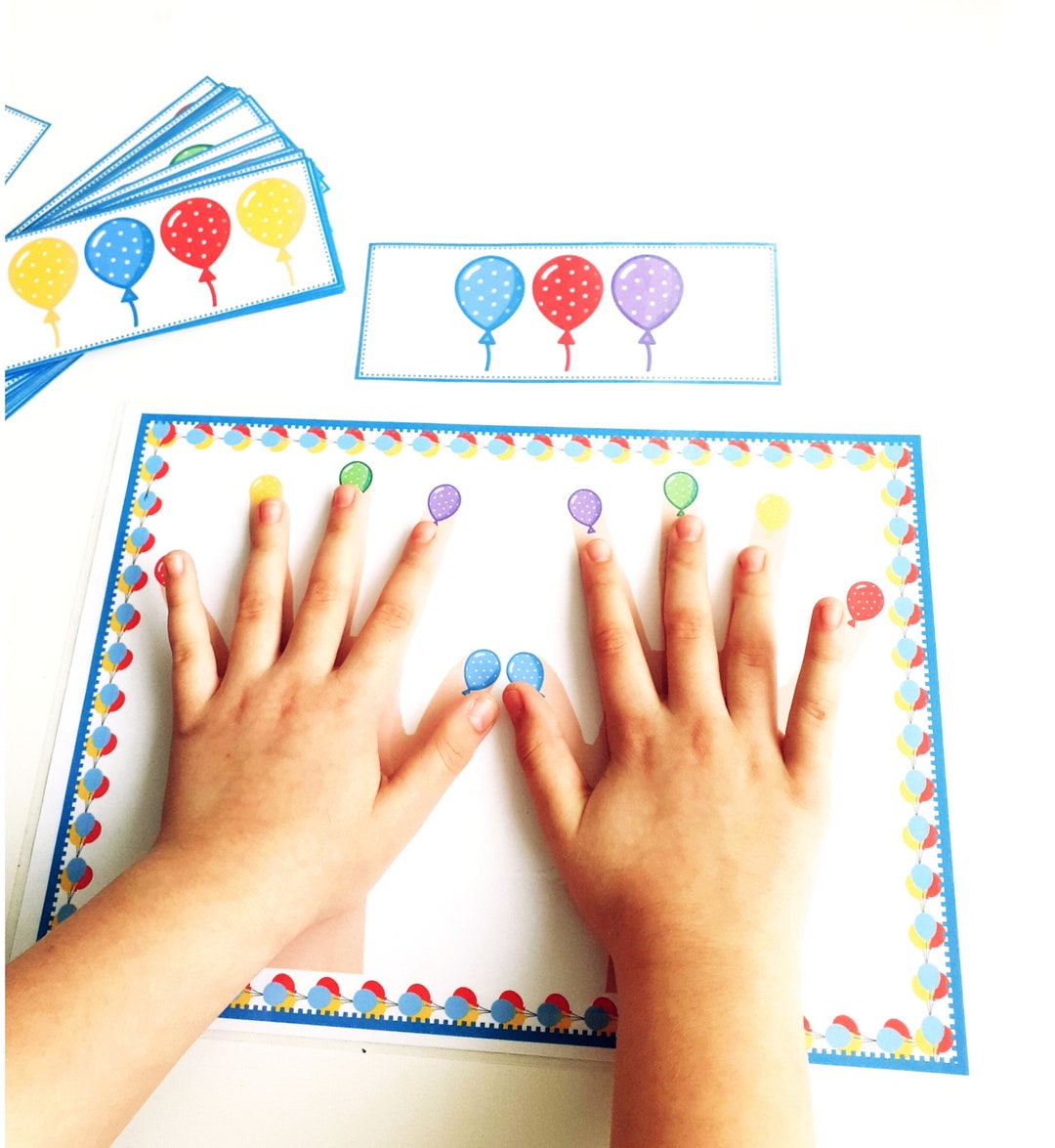 Hands on Montessori Activities, Color Matching Game, Fine Motor Skills ...