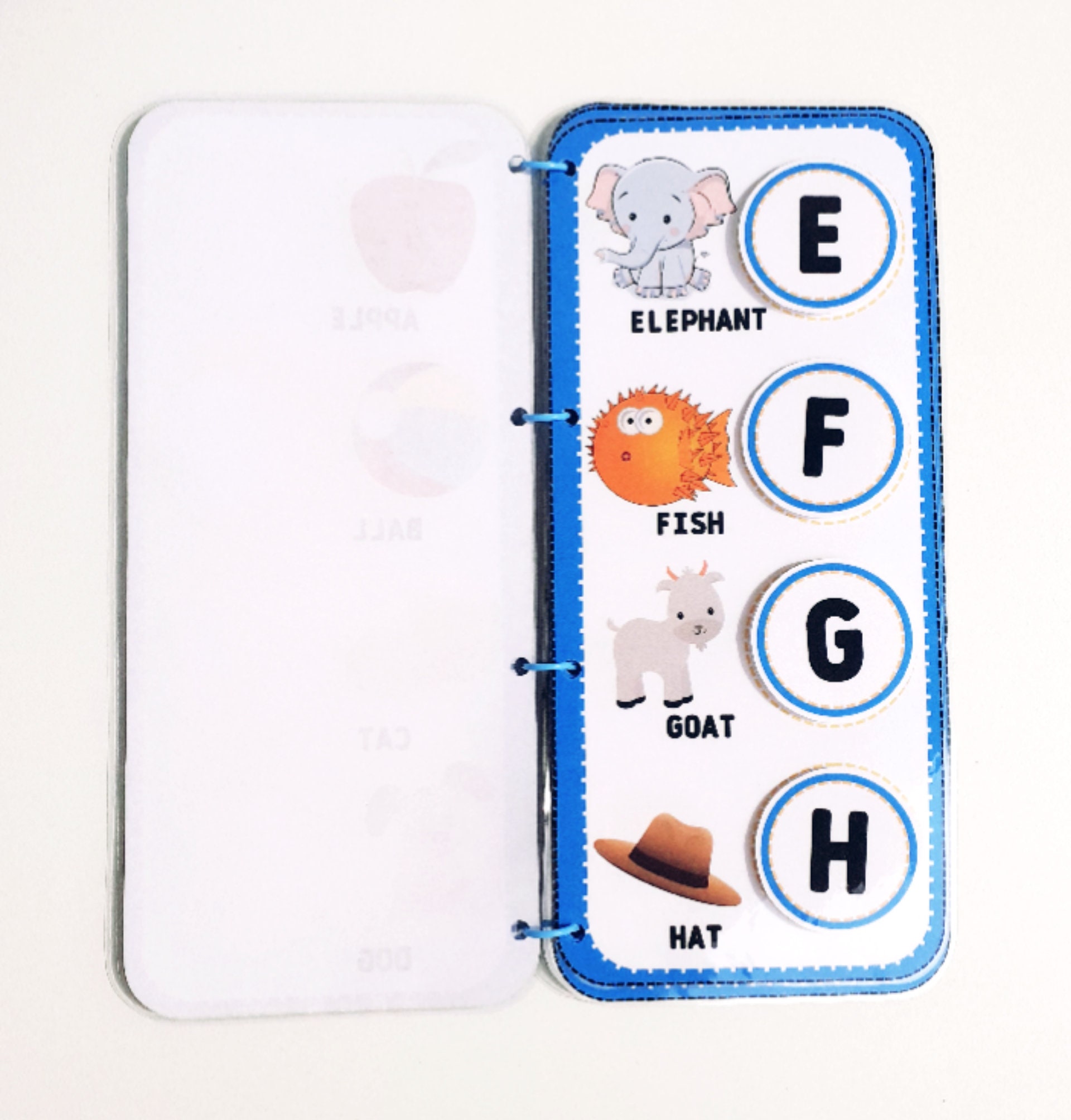 Alphabet Busy Book, Printable Alphabet Game, Activity Kids, Alphabet ...