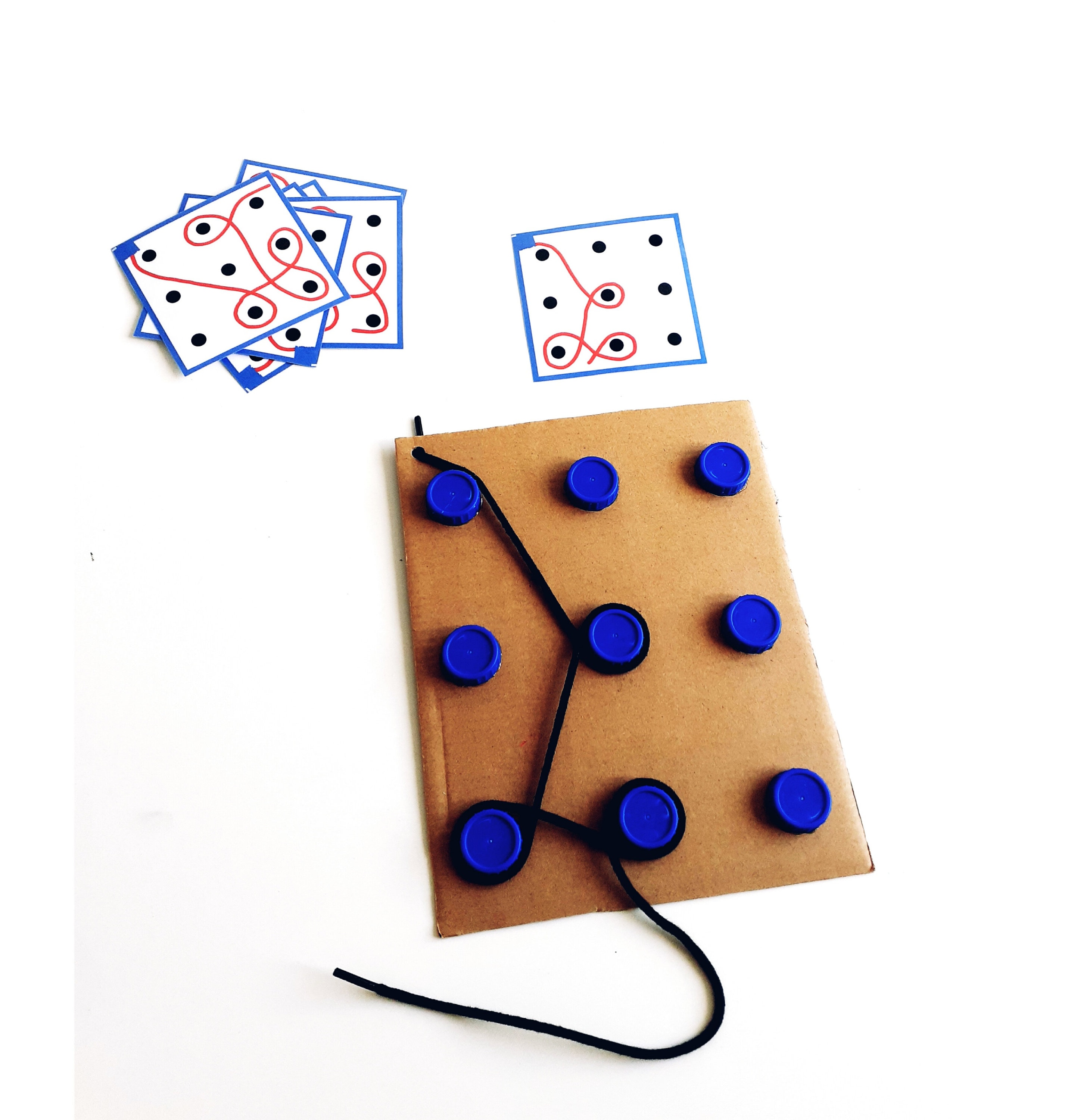 Fine Motor Activities With Plastic Caps, Montessori Activities ...