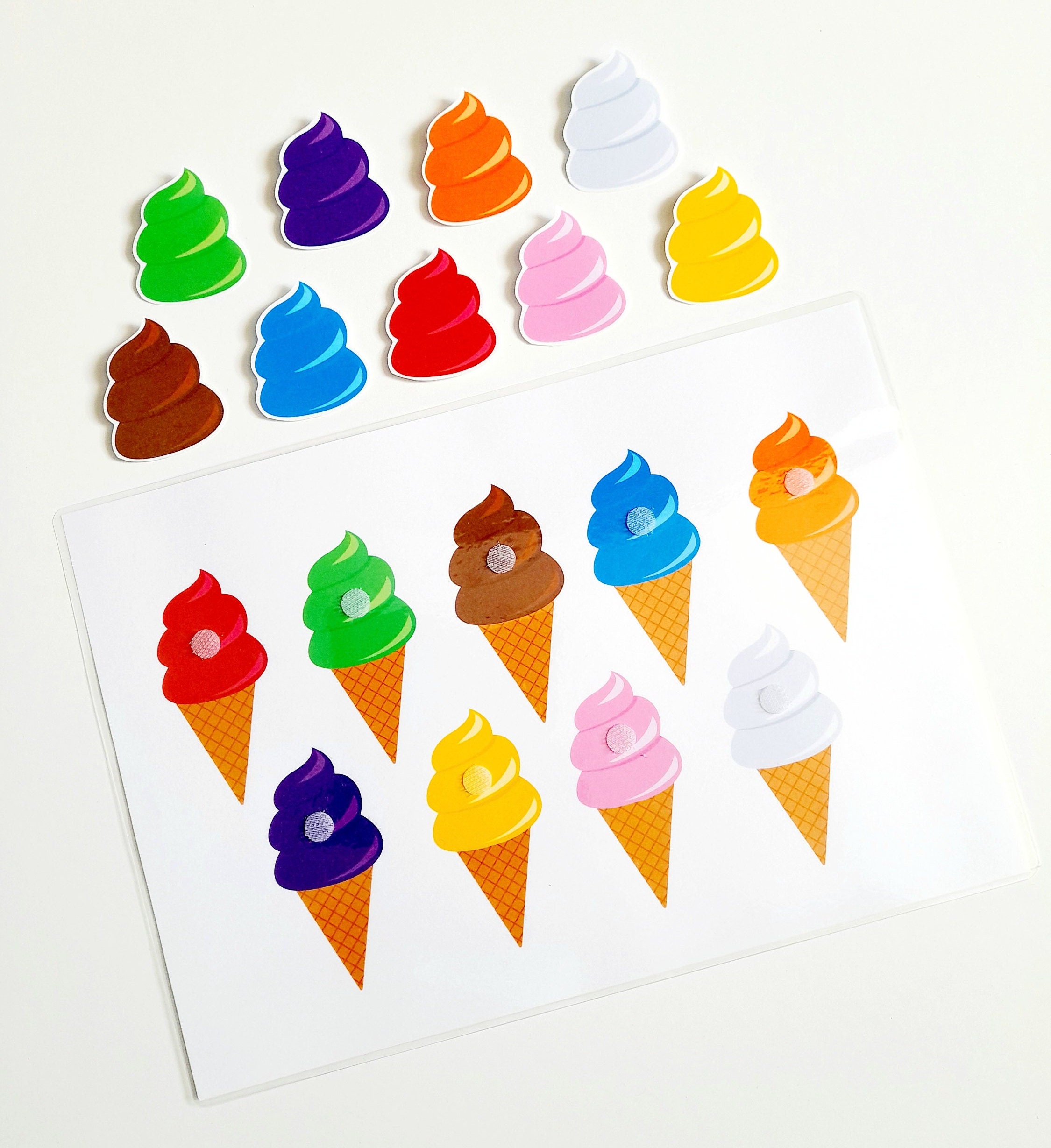Color Sorting Activity for Toddlers - Etsy