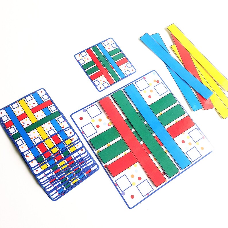 Stick Pattern Activity, Printable Shape Matching Game for Toddlers - Etsy