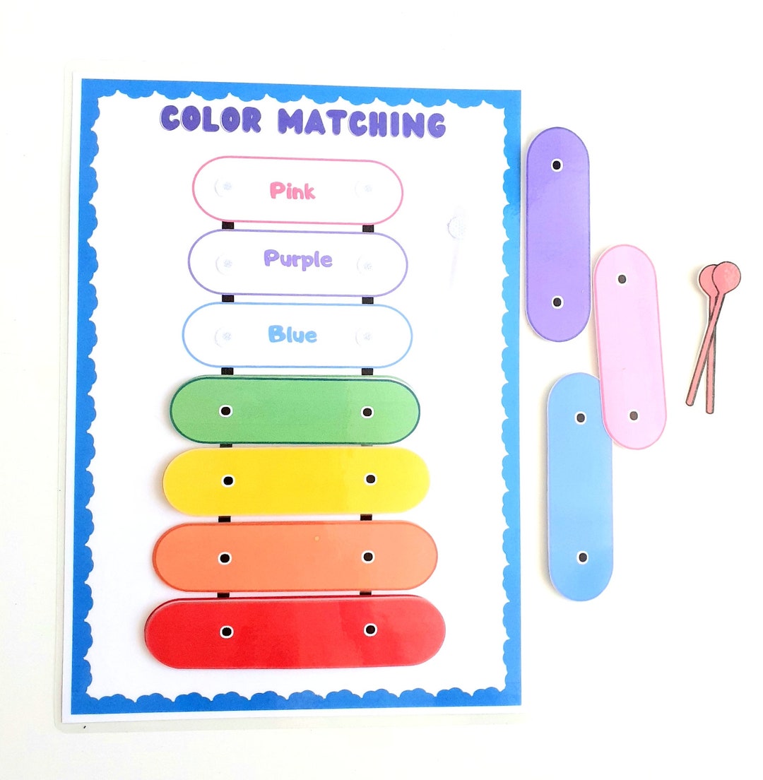 Color Matching Game - Etsy