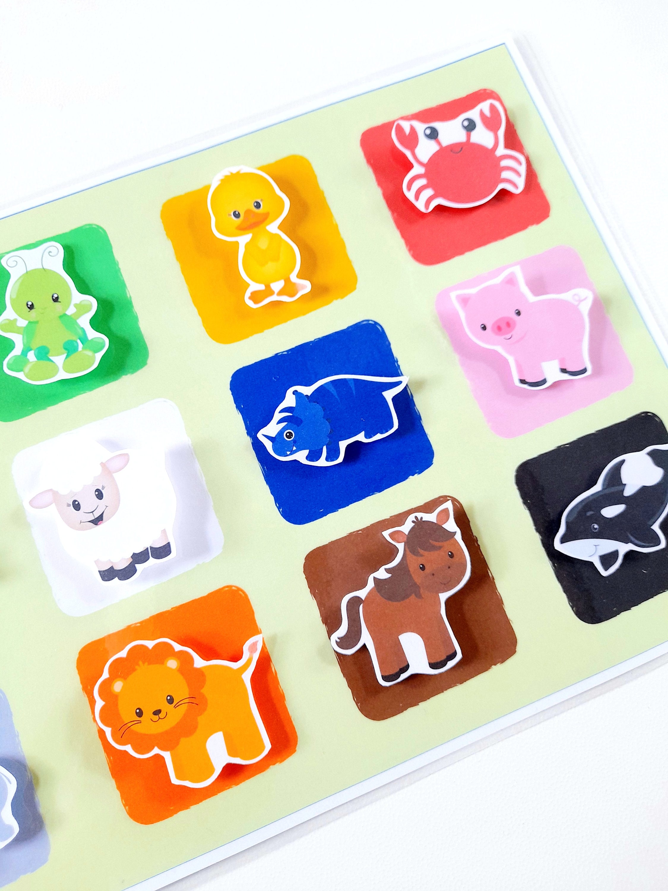 Printable Color Matching Activity for Kids - Etsy