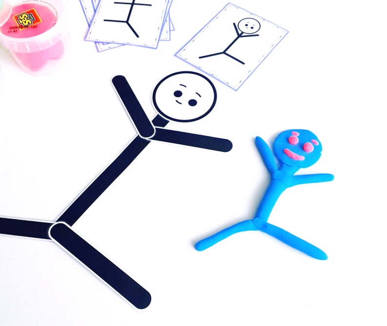 Body Pattern Activity, Fine Motor Skills, Body Matching Activity ...