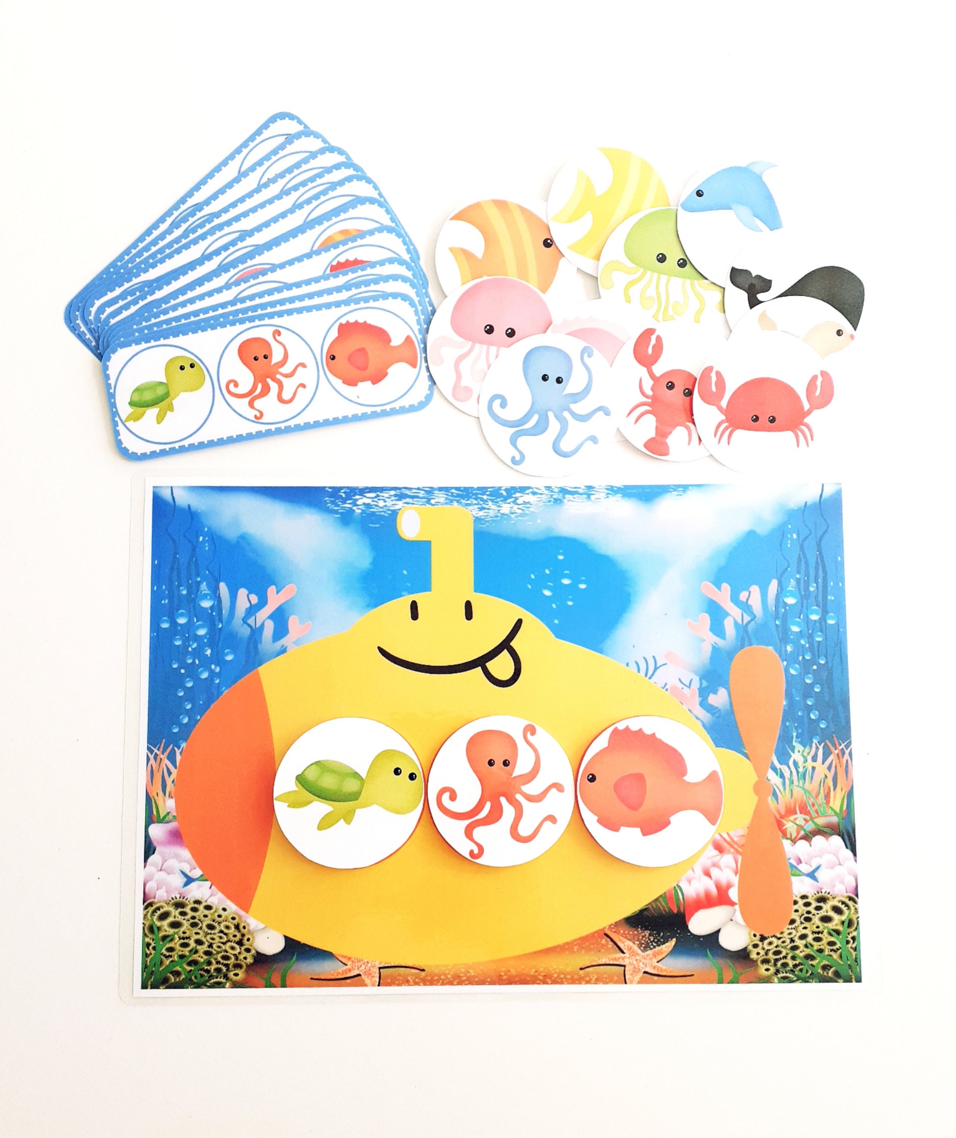 Animal Pattern Activity, Pattern Strips, Animal Matching Game, Busy ...