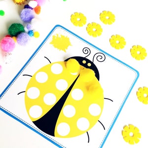 Ladybug Color Sorting, Sorting Color, Fine Motor Skills, Home School ...