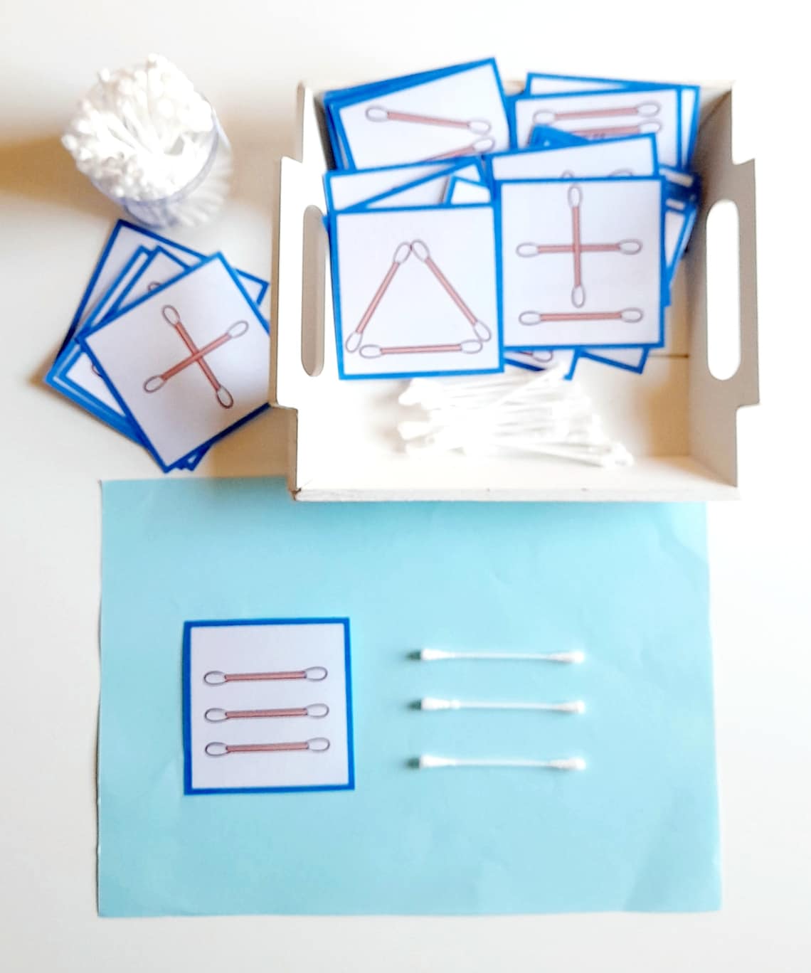 Fine Motor Activities With Q-tip for Preschool and - Etsy