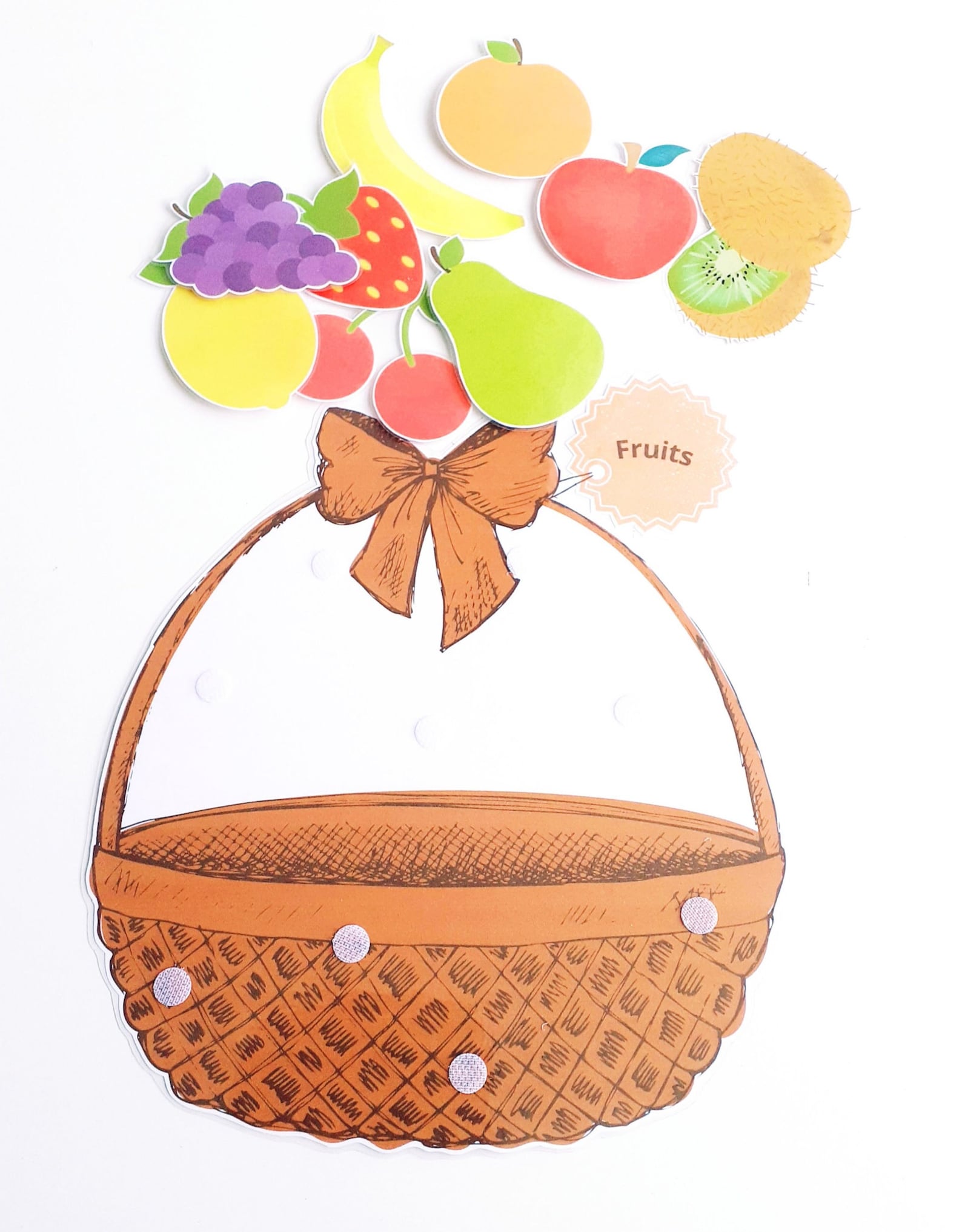 Fruits and Vegetables Sorting Activity, Printable Sort Activity for ...