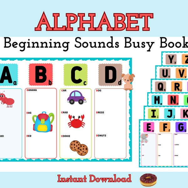 Beginning Sounds - Etsy