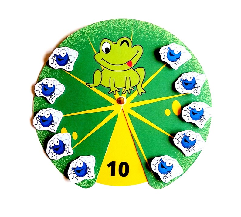 Frog Counting Activity, Preschool Counting, Kindergarten Worksheets ...
