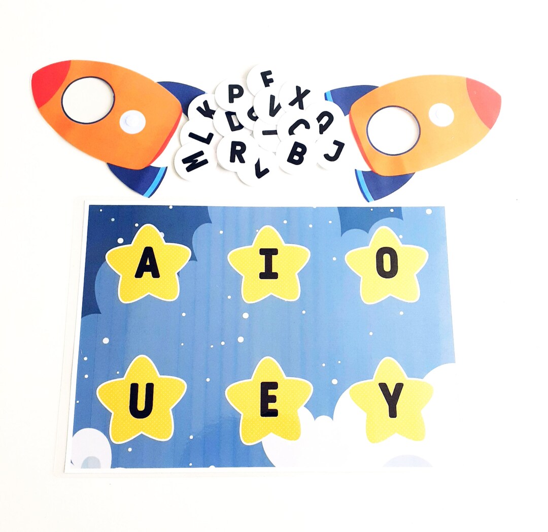 Phonics Activity, Phonics Games, Short Vowel Phonics Letter Sound ...