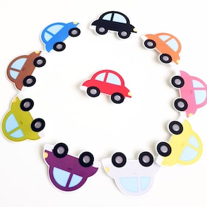 Color Sorting Matching Car Game, Color Matching Activity - Etsy