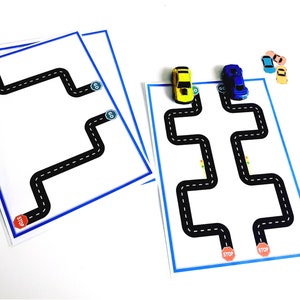 Fine Motor Activities With Car, Instant Download PDF, Printable ...