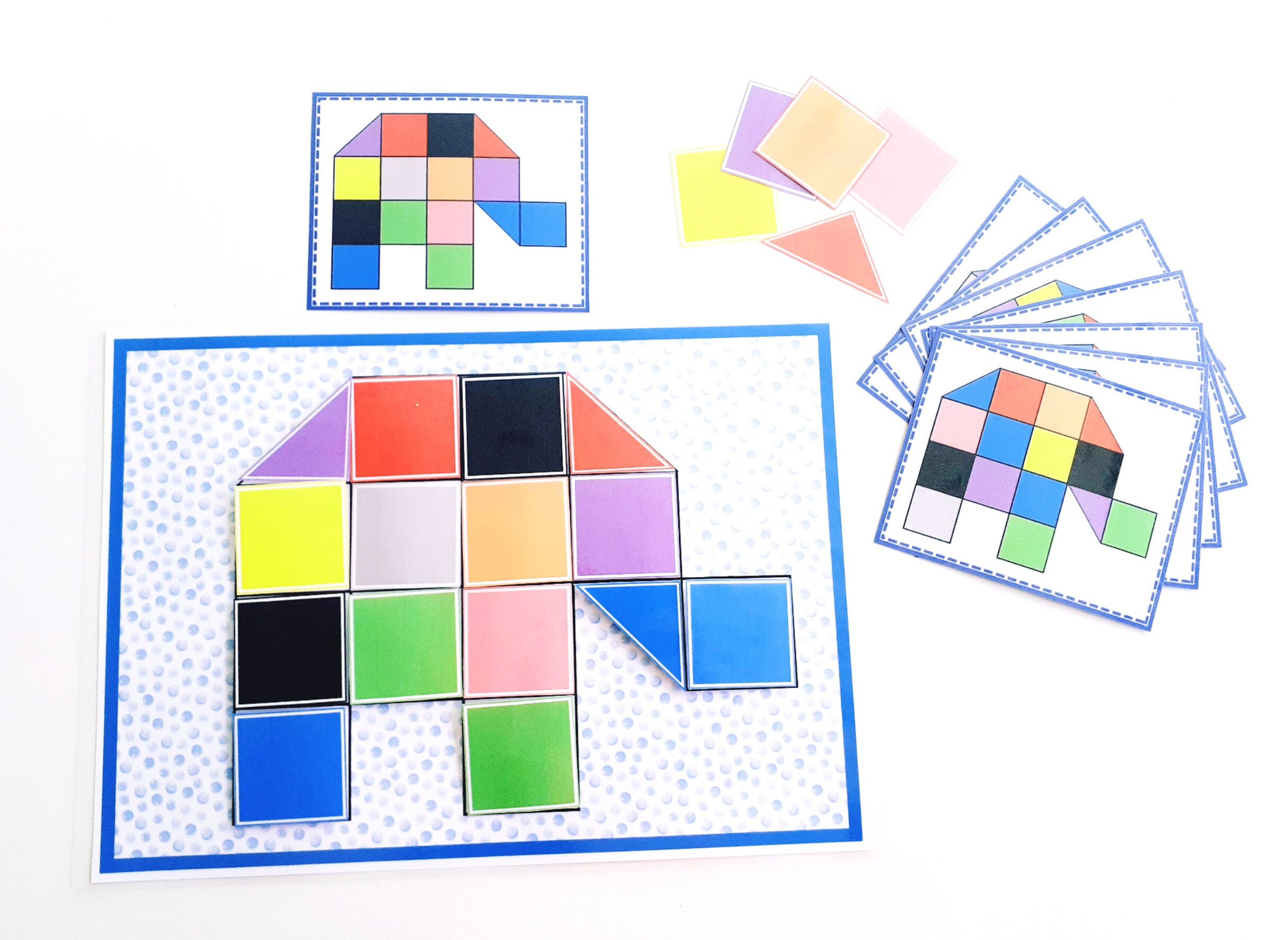 Pattern Activity, Color Matching Game, Color Matching Worksheets ...