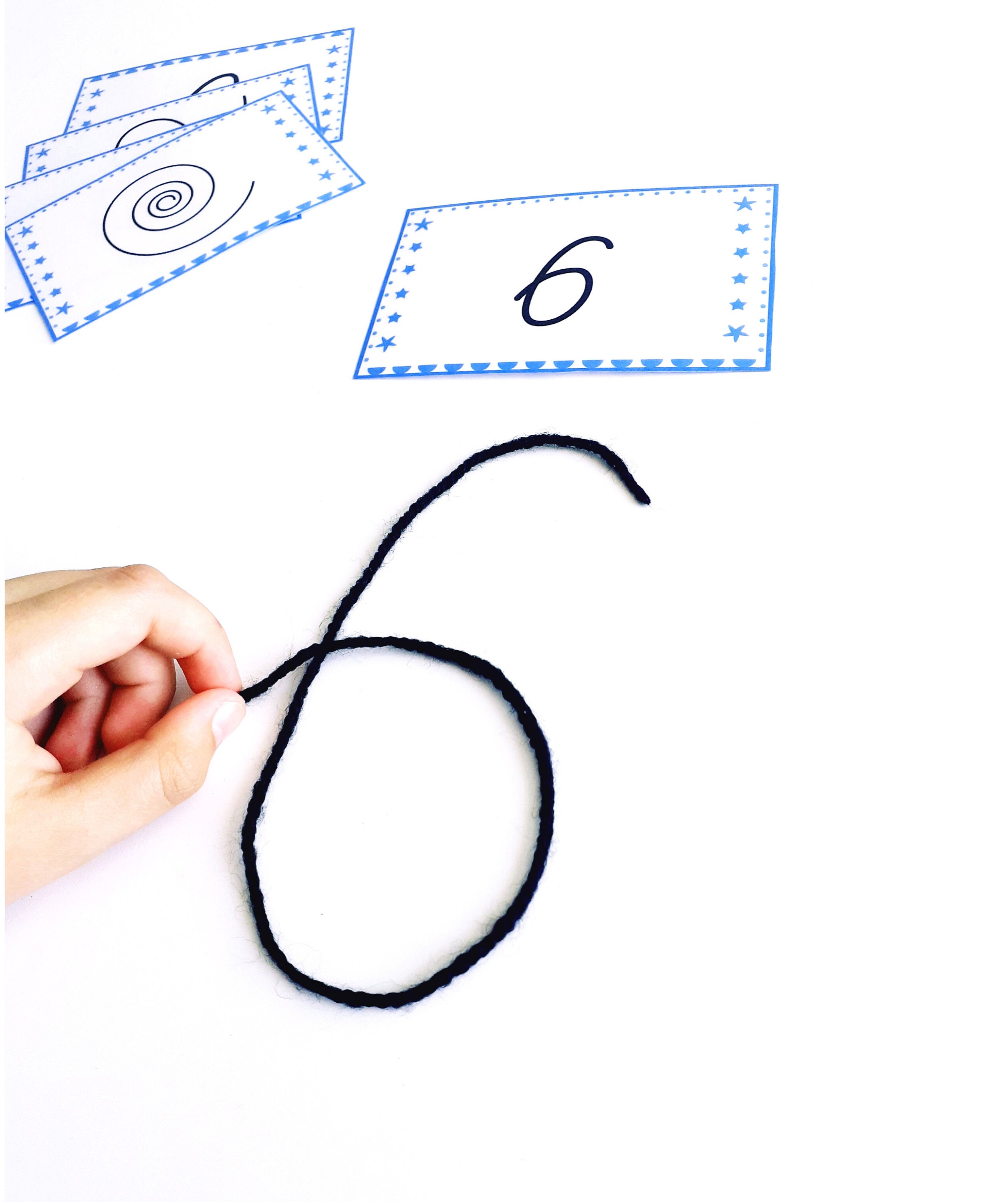 Pattern Activity With Thread, Hands on Montessori Activities, Fine ...