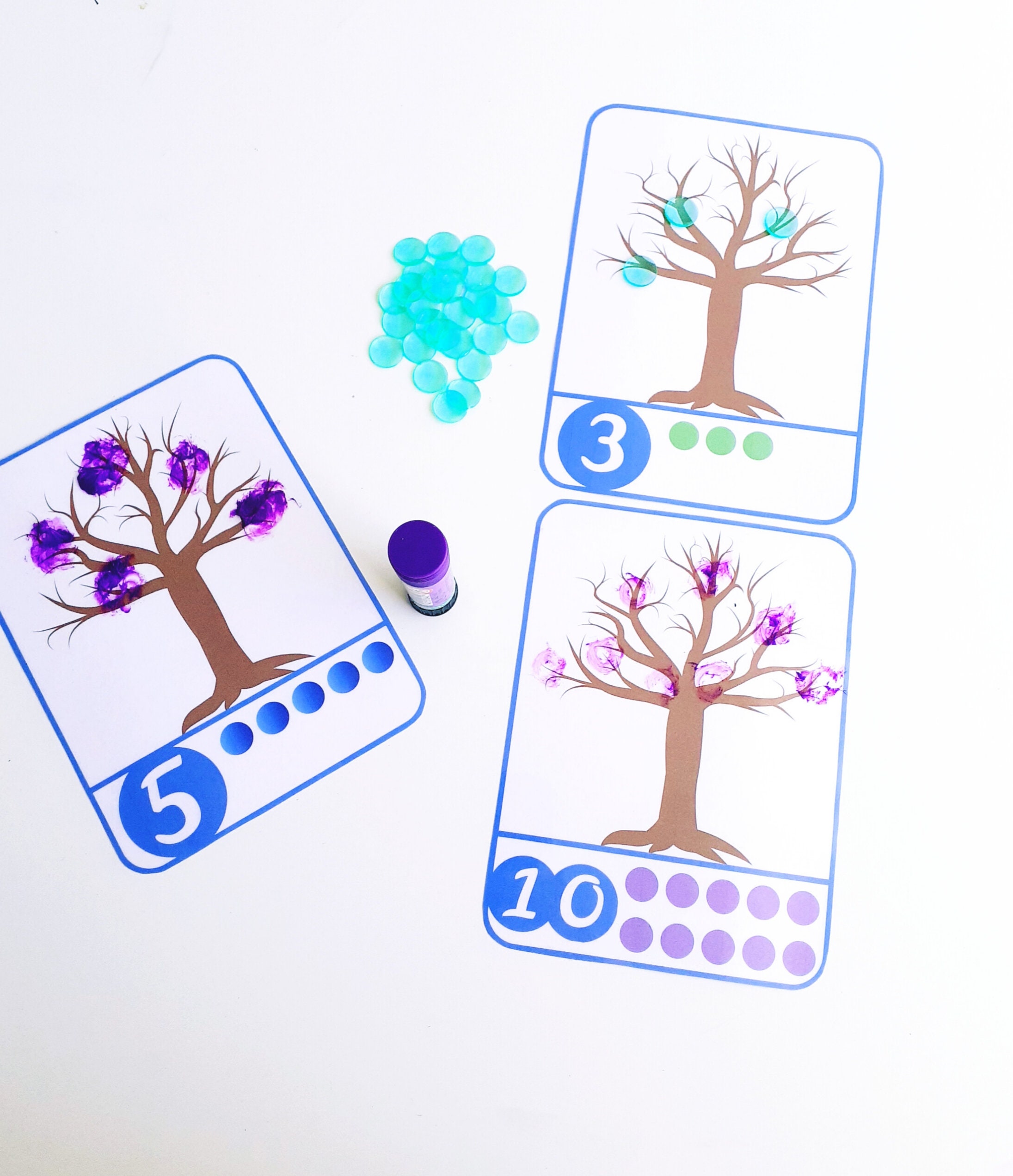 Counting Activity ,numbers 1 to 10 Count for Kids, Learn to Count, Fine ...