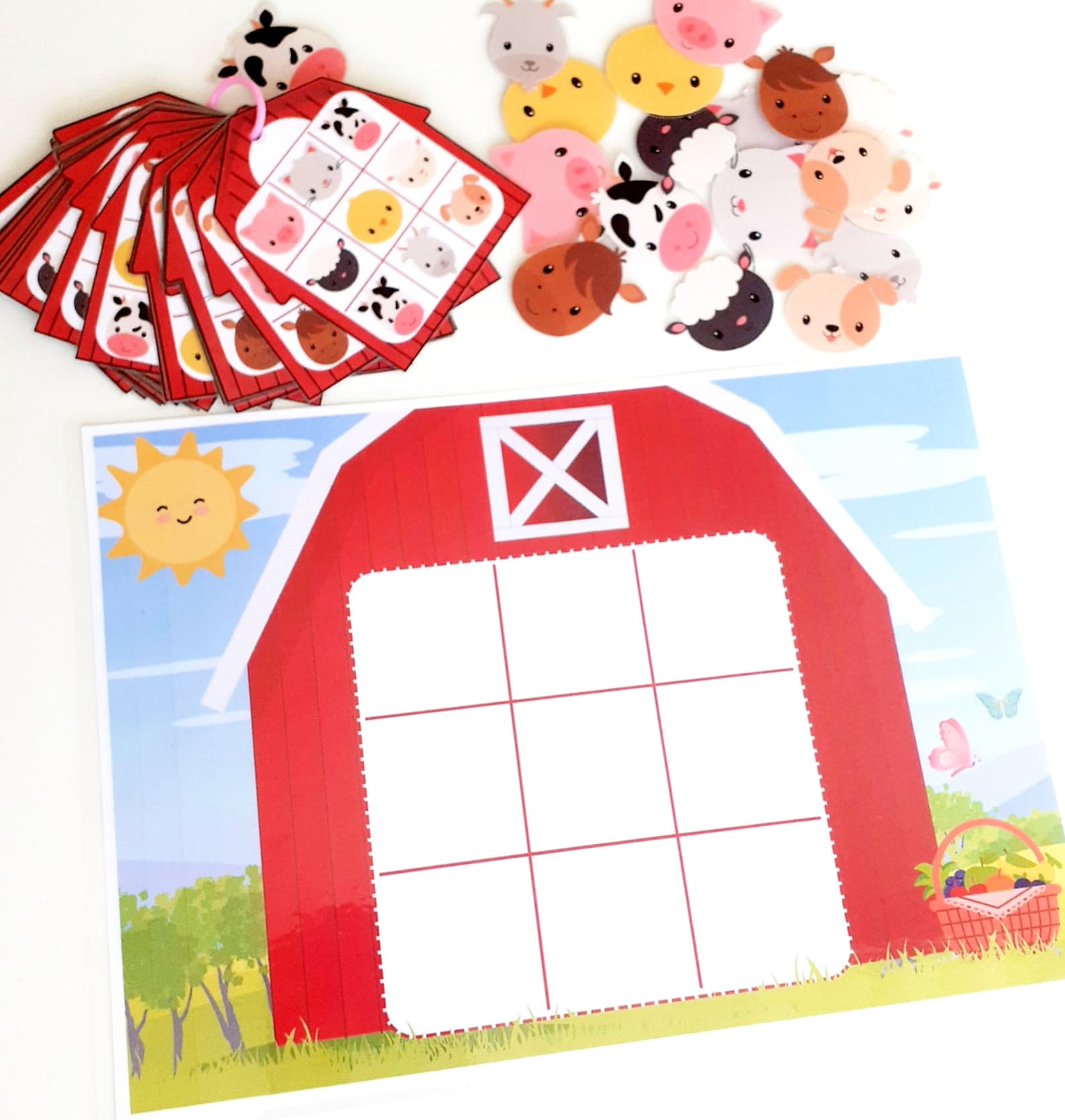 Animal Pattern Activity, Printable Animal Matching Game - Etsy