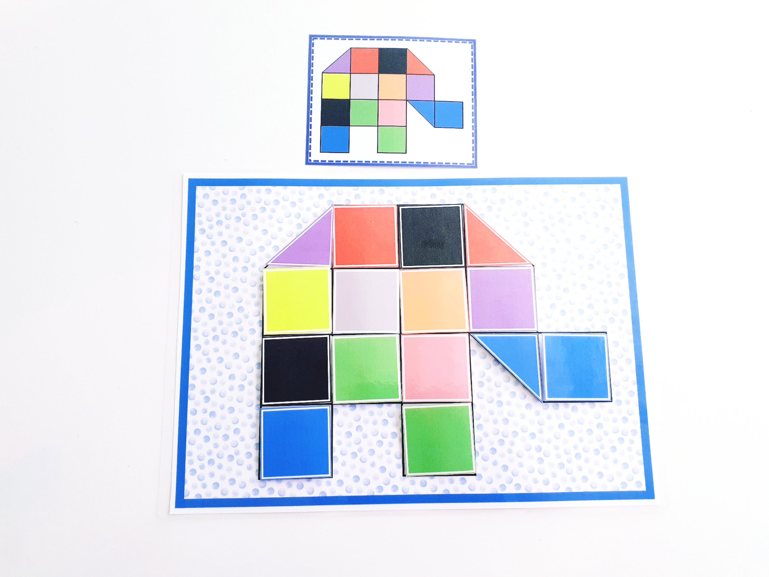 Pattern Activity, Color Matching Game, Color Matching Worksheets ...