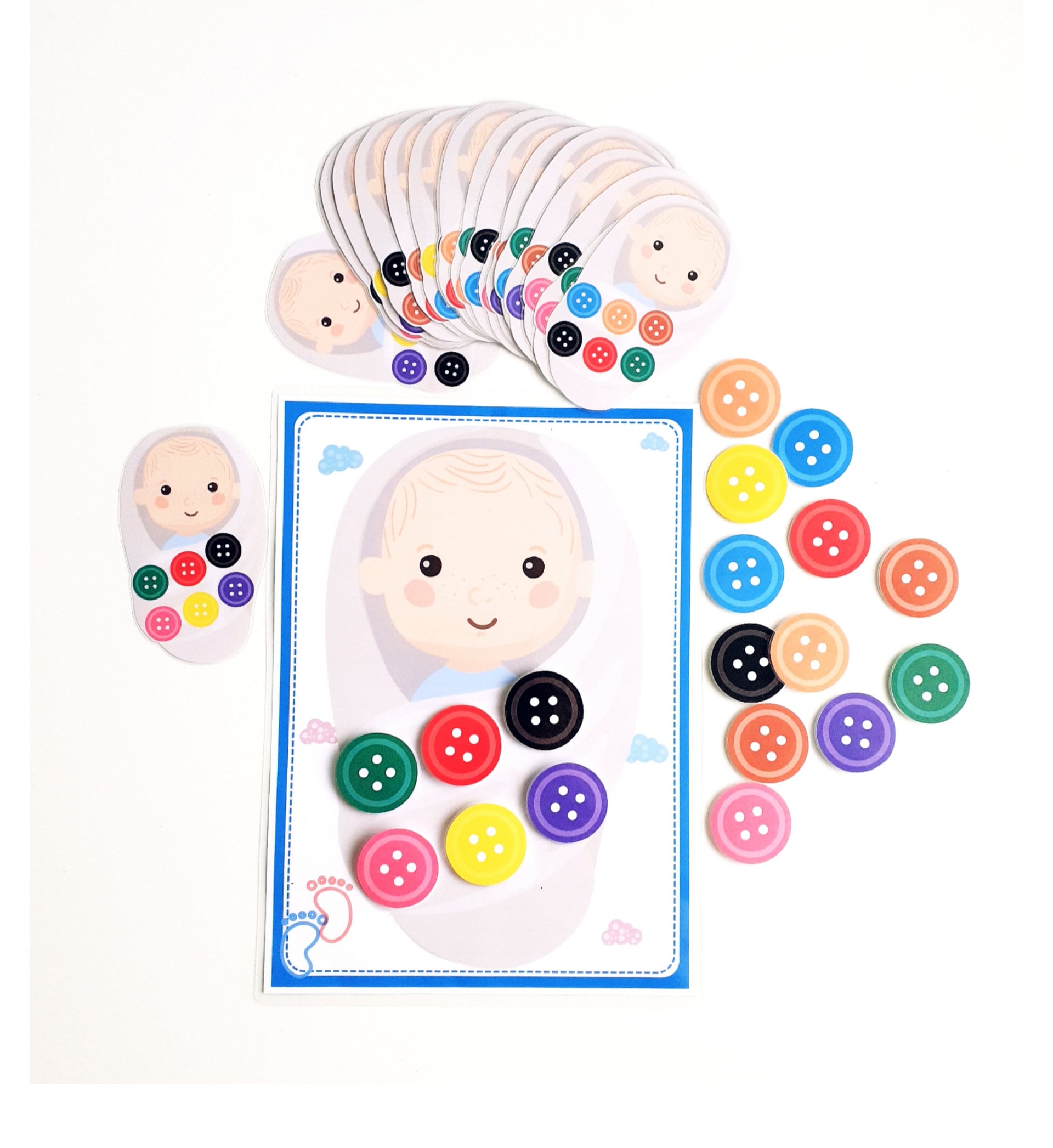 Pattern Activity, Matching Colors Pattern, Color Matching Game ...