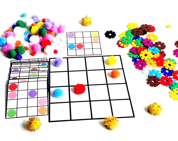 Jellyfish Pom Pom Color Play: Fine Motor Skills Printable (PDF) - Etsy ...