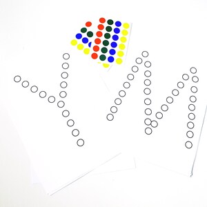 Alphabet Dot Sticker Activity and Fine Motor Skills - Etsy