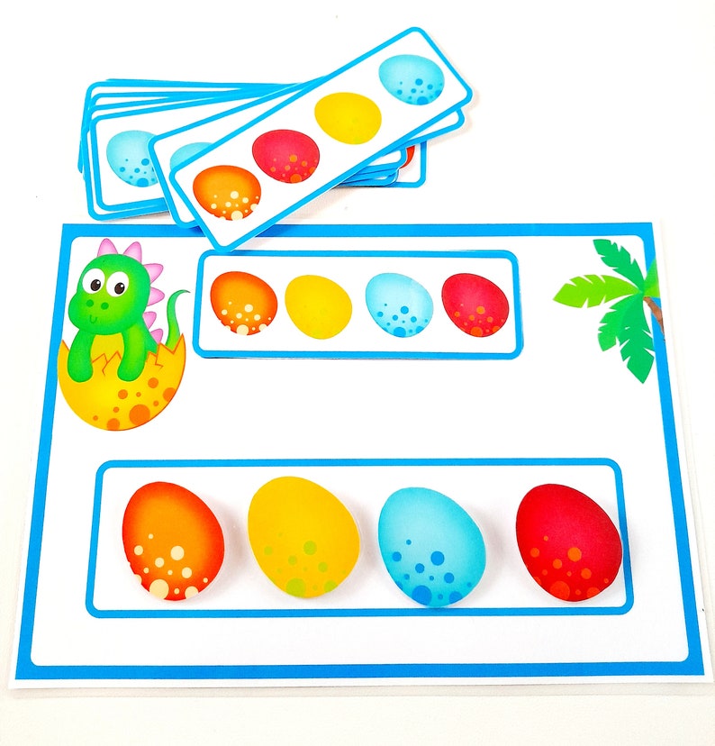 Pattern Activity With Dinosaur - Etsy