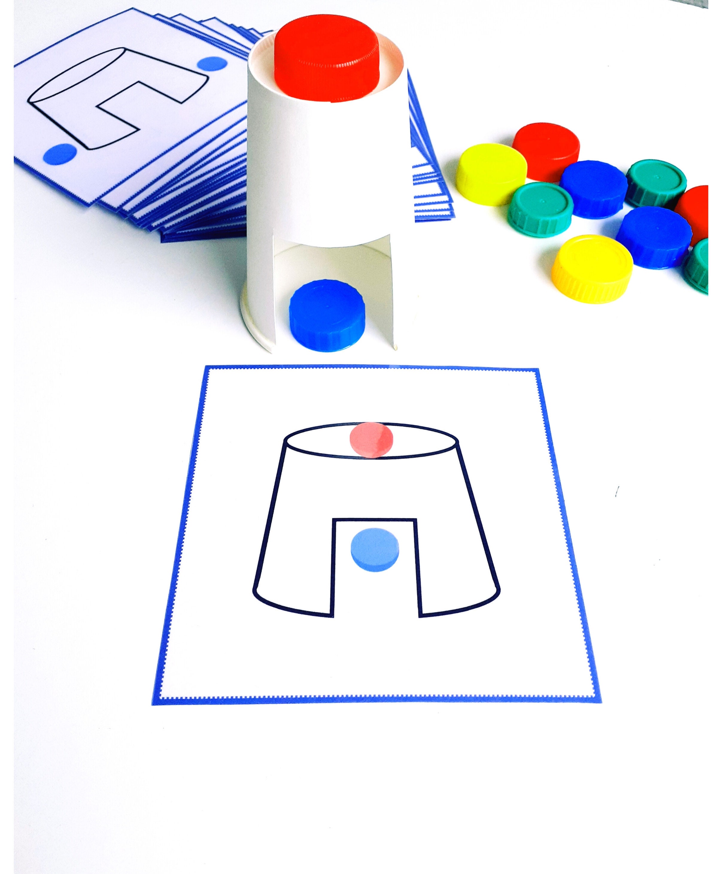 Color Activity With Plastic Capes and Fine Motor Activities - Etsy
