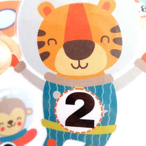 Space Counting Activity, Learn Numbers 1-20, Fine Motor Skills, 1-20 ...