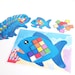 Fish Pattern Activity, Pattern Strips, Color Matching Game, Preschool ...