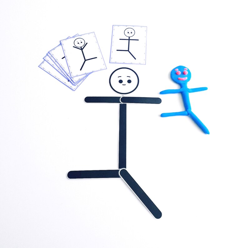 Body Pattern Activity, Fine Motor Skills, Body Matching Activity ...