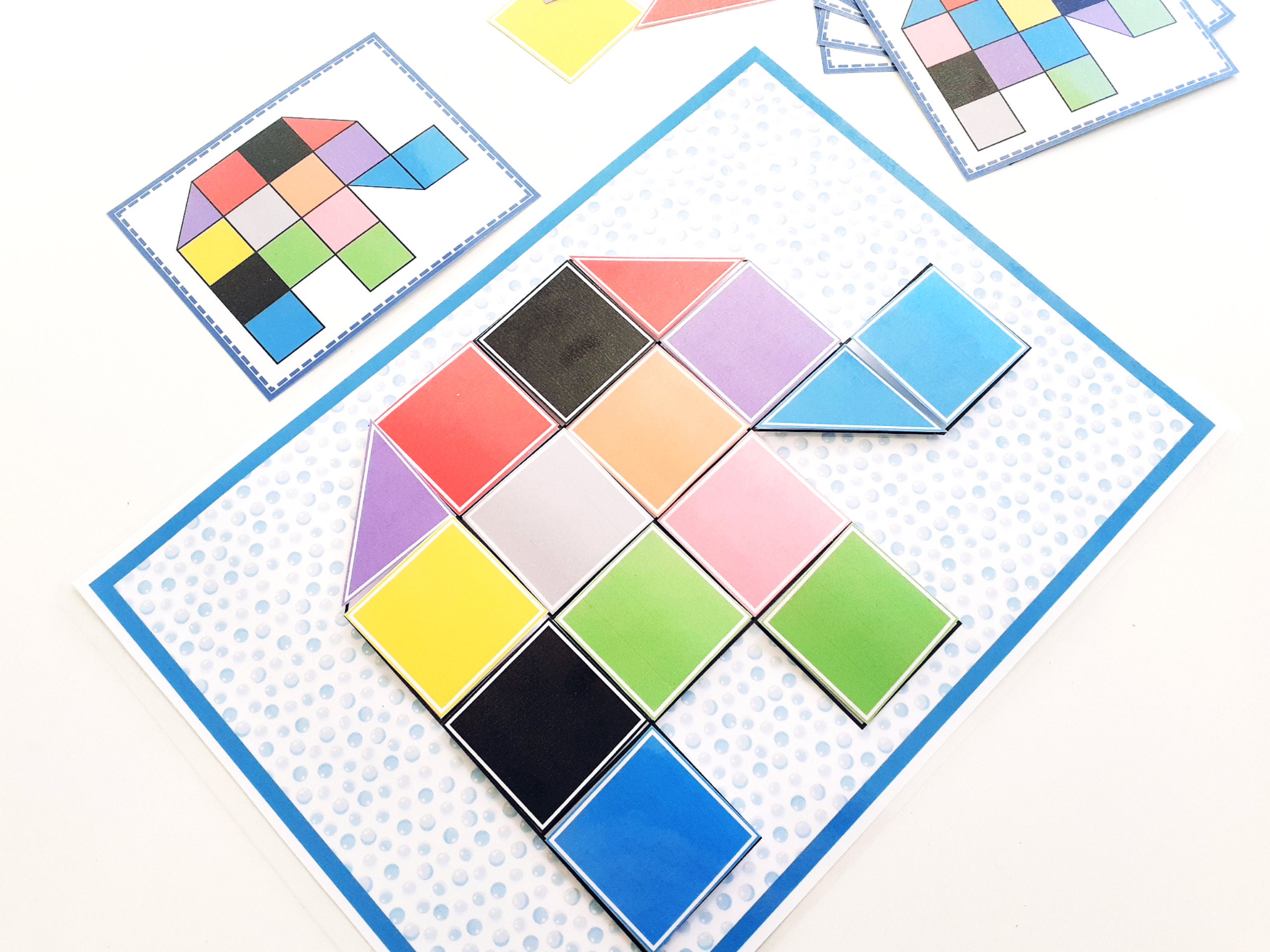 Pattern Activity, Color Matching Game, Color Matching Worksheets ...