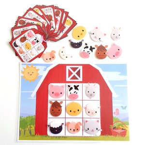 Animal Pattern Activity, Printable Animal Matching Game - Etsy