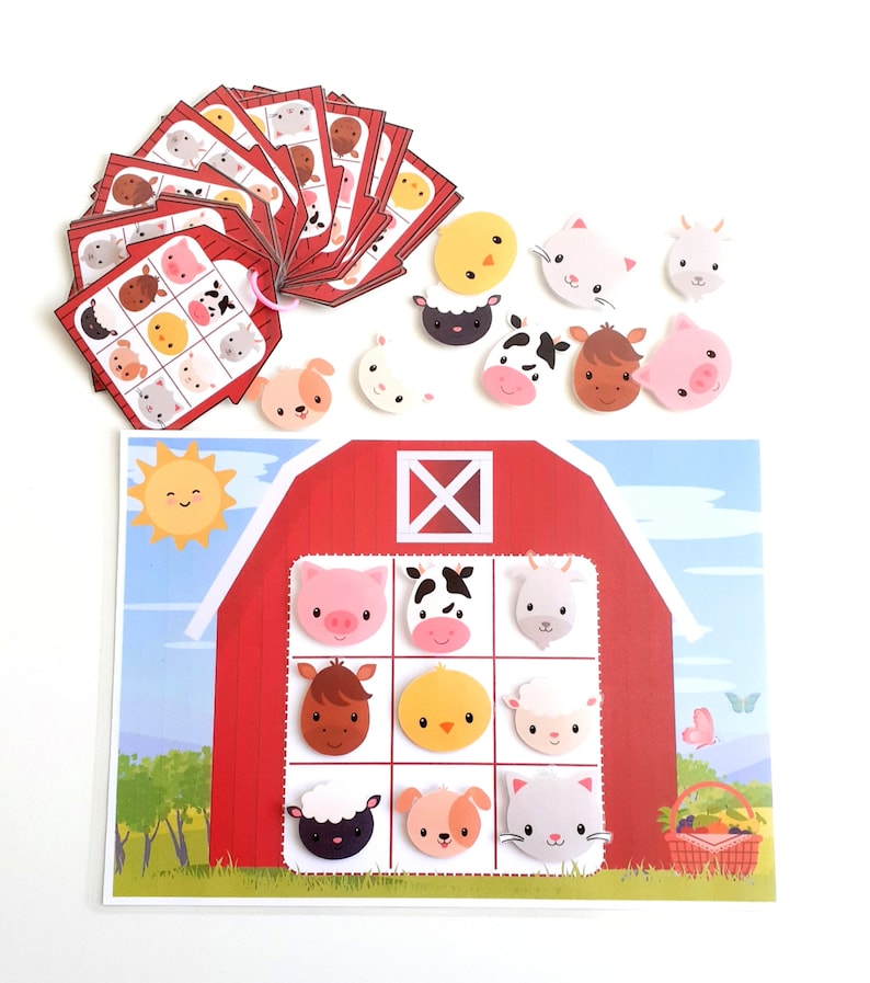 Animal Pattern Activity Printable Animal Matching Game - Etsy