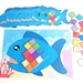 Fish Pattern Activity, Pattern Strips, Color Matching Game, Preschool ...