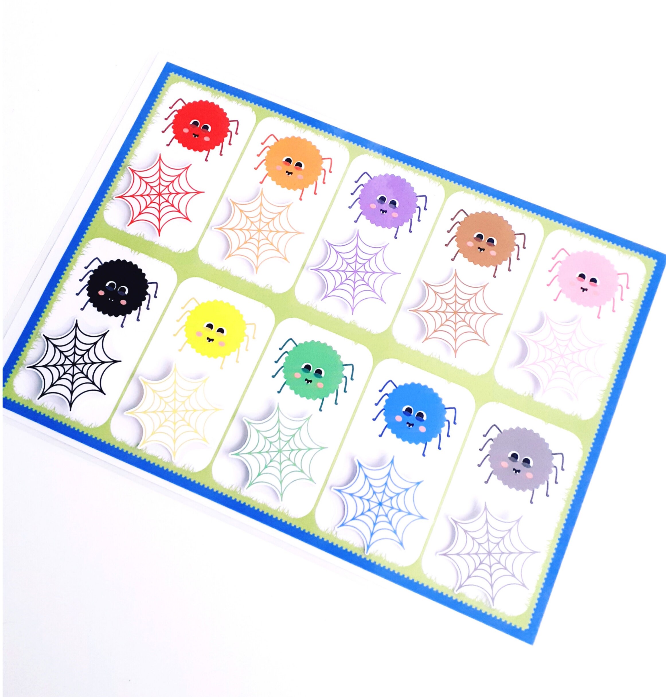 Color Matching Printable Color Matching Game Fine Motor - Etsy