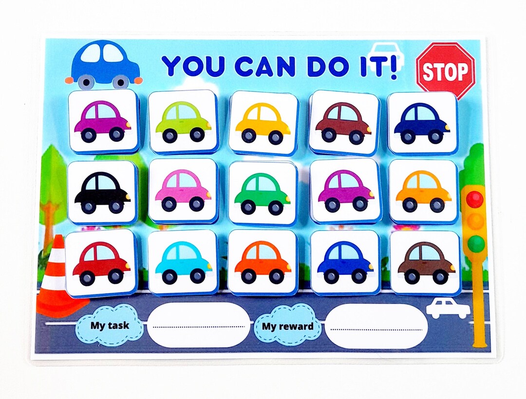 Car Reward Chart, Printable Behaviour Chart, Responsibility Chart ...