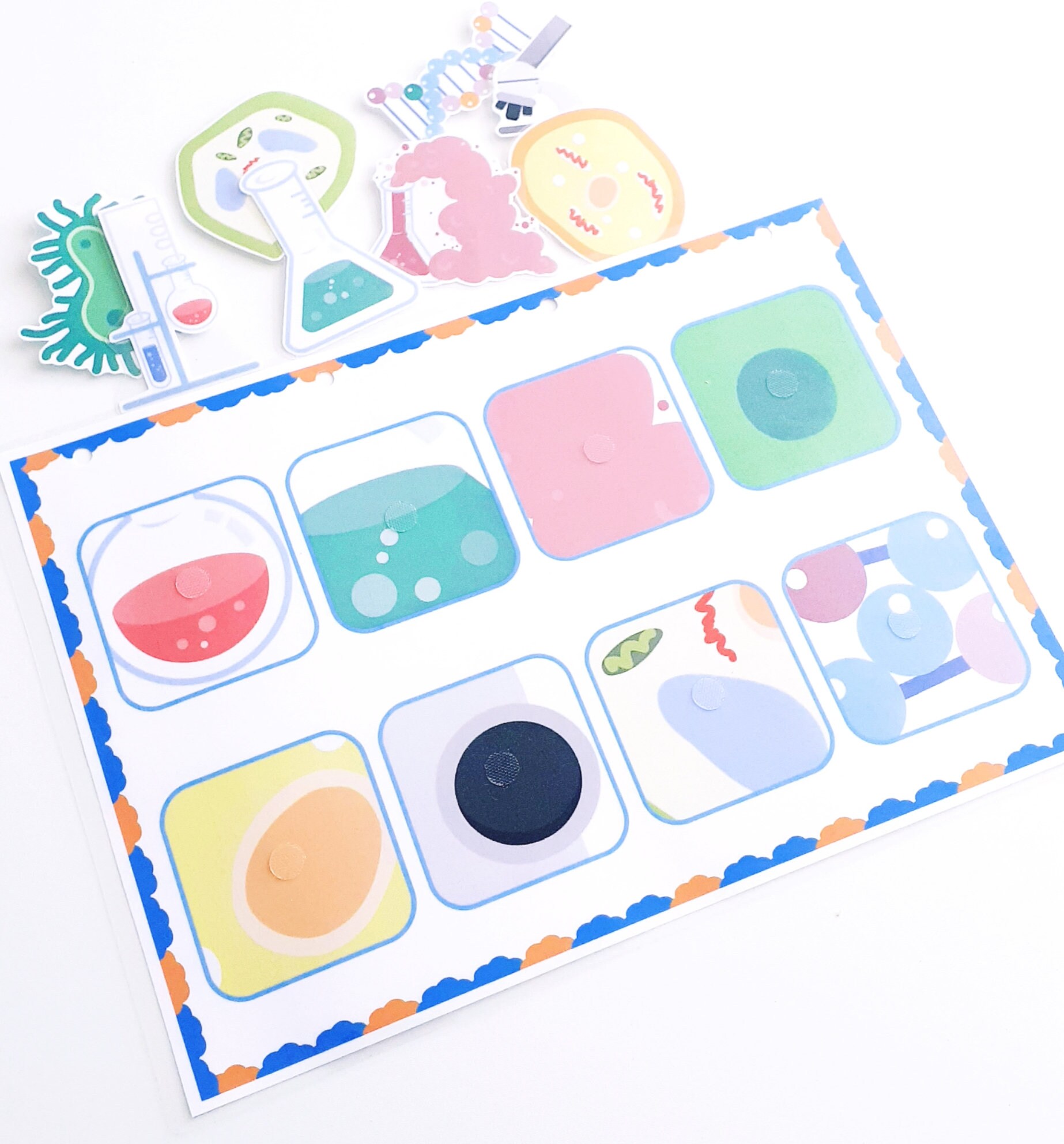 Science Matching Game Matching Game Fine Motor Skills - Etsy