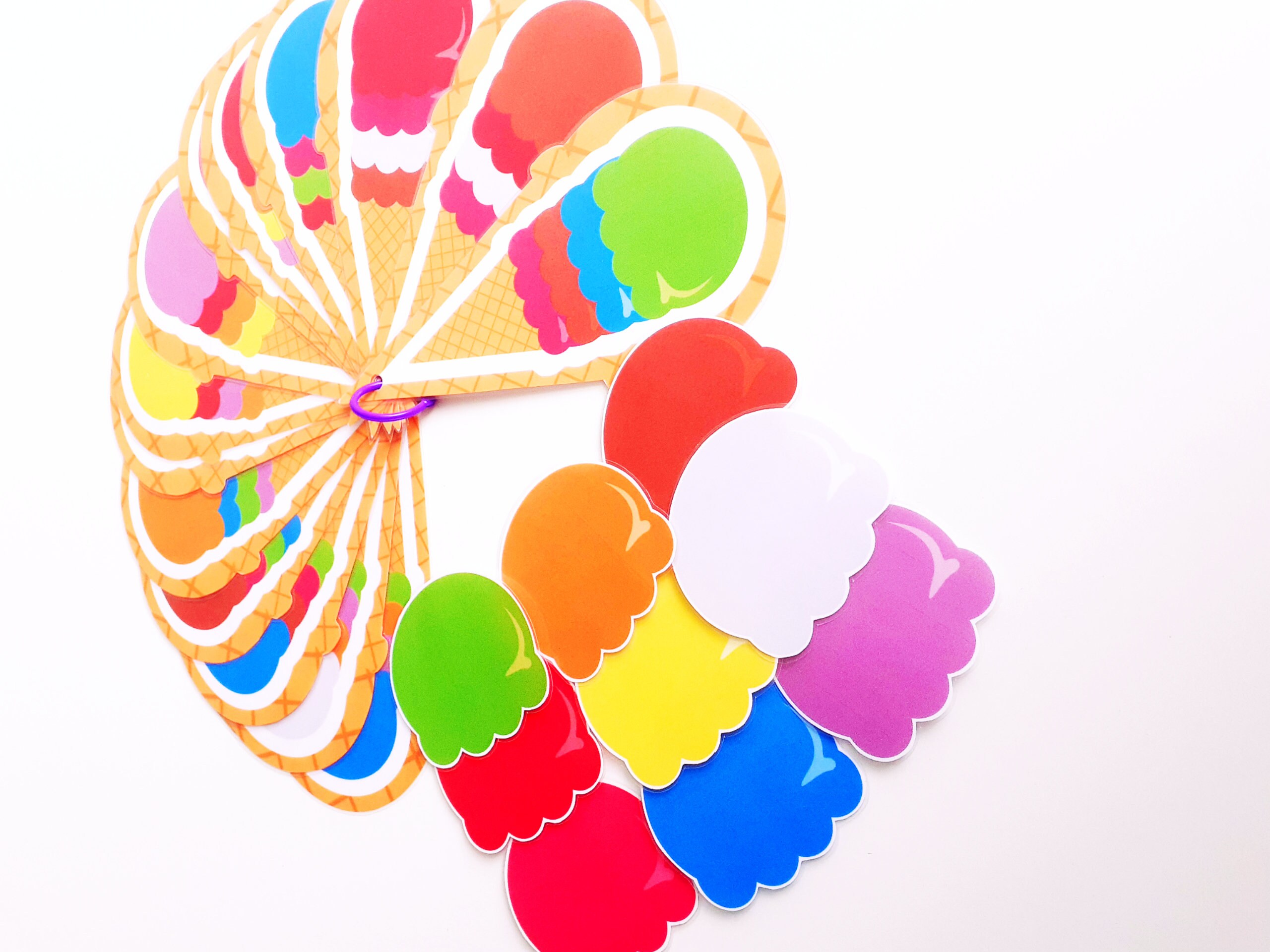 Build an Ice Cream From a Recipe, Printable Activity for Toddlers and ...