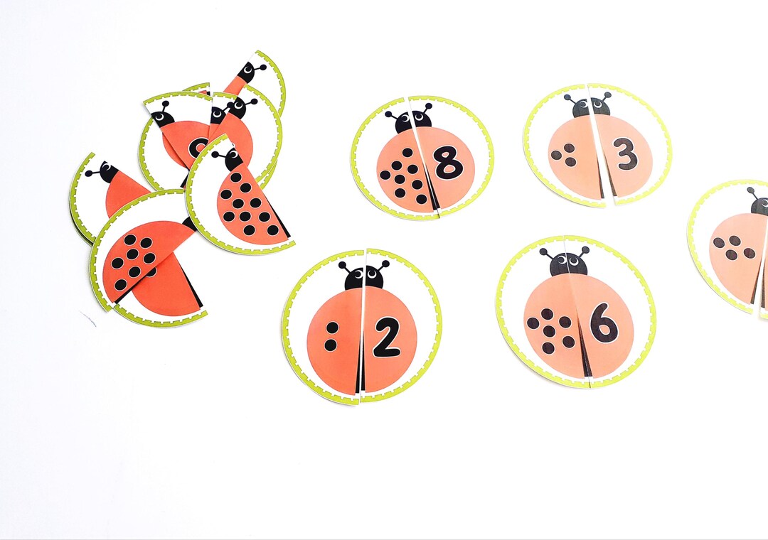Count With Ladybugs 1 to 10, Counting Toys for Toddlers, Fine Motor ...