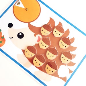 Oak Fruit Counting Activity, Numbers 1 to 10, Numbers ,kindergarten ...