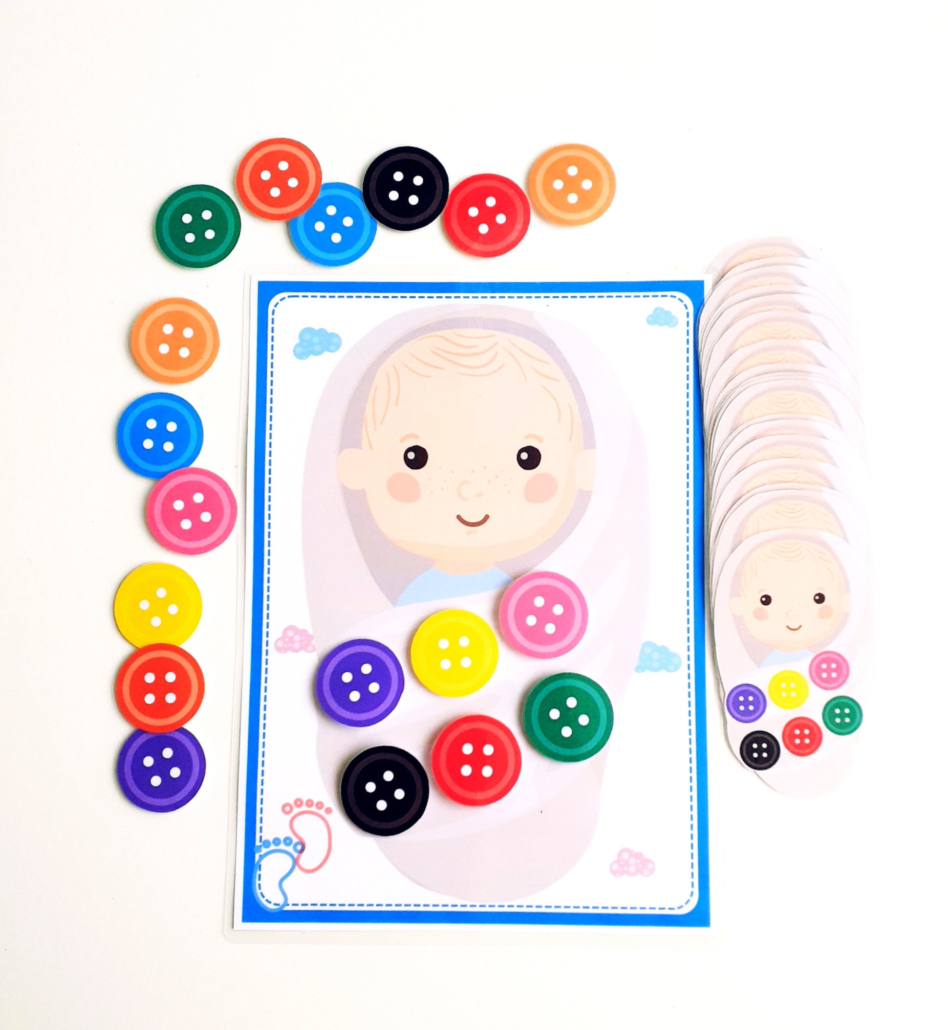 Pattern Activity, Matching Colors Pattern, Color Matching Game ...