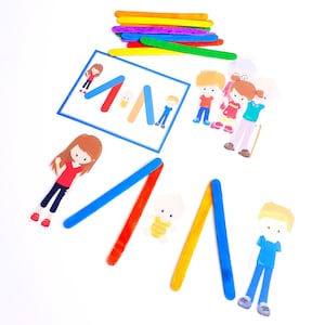 Fine Motor Activities With Stick, Fine Motor Skills, Pattern Activity ...