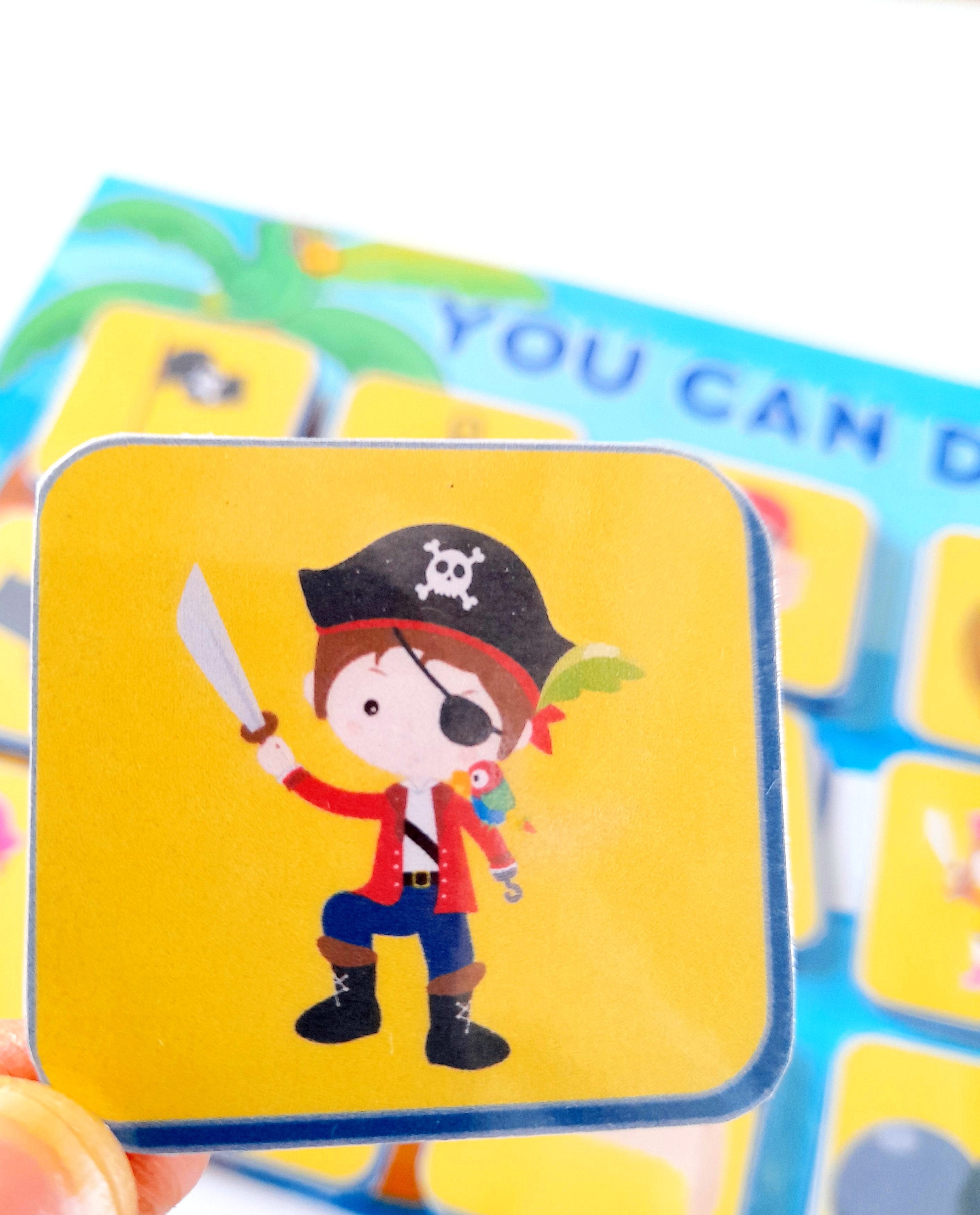 Pirate Reward Chart Printable Behaviour Chart Responsibility - Etsy