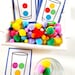 Color Activity With Pompoms and Fine Motor Activities for Toddlers and ...