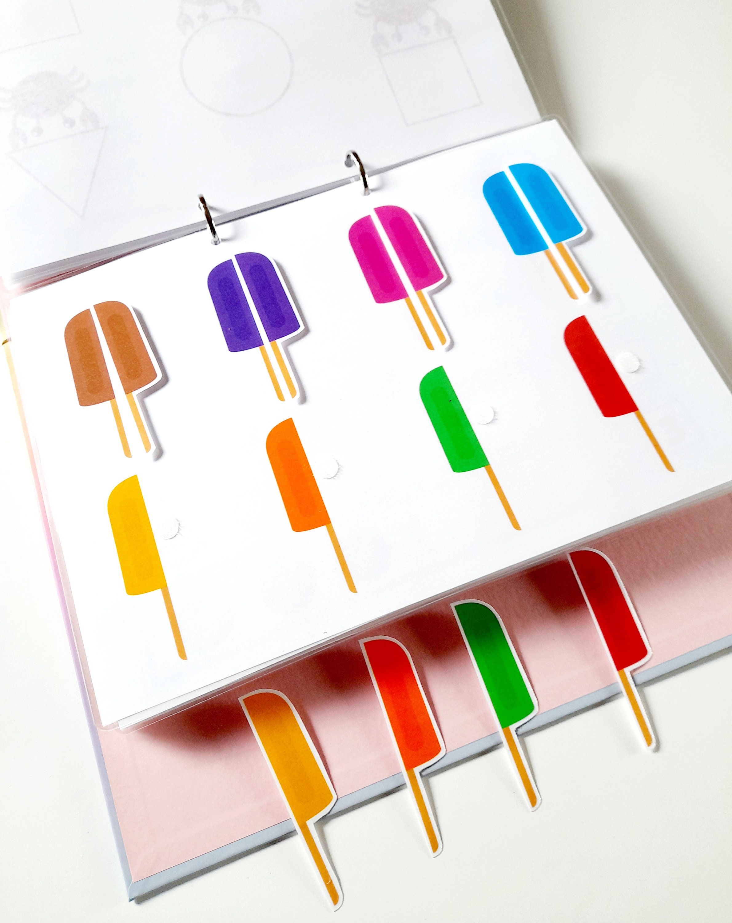 Summer Busy Book Toddler Busy Book Toddler Quiet Book Home - Etsy