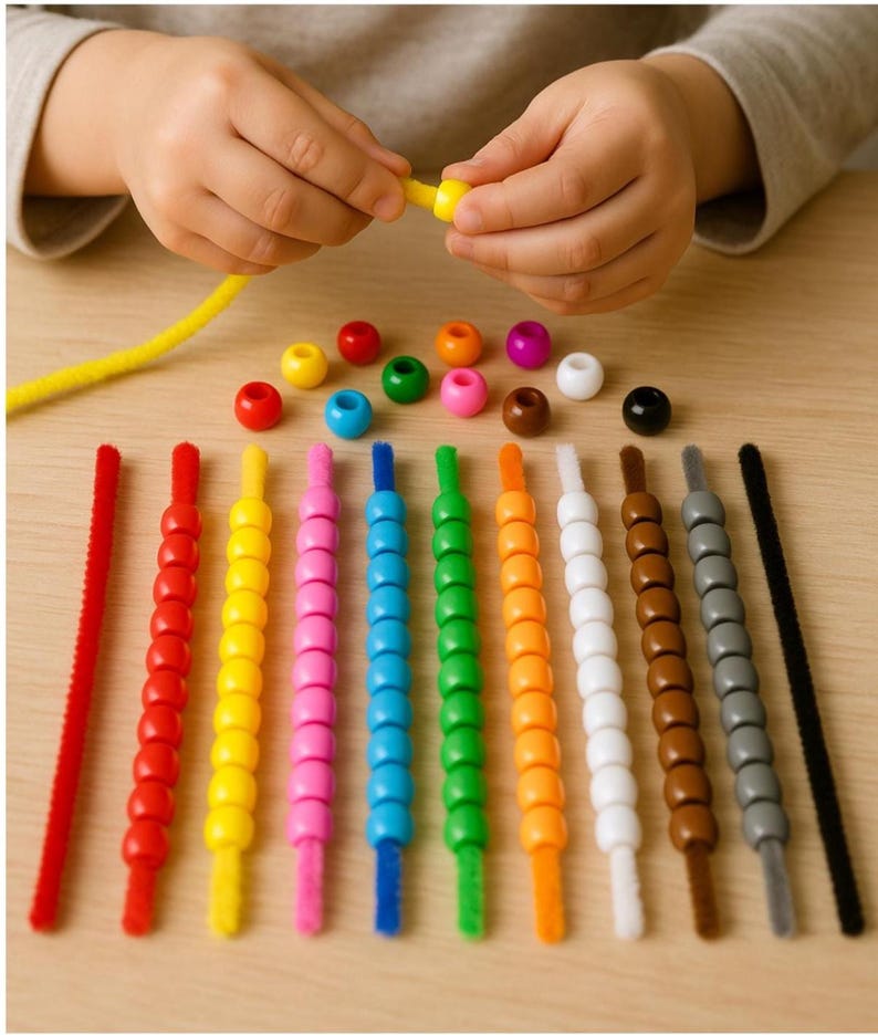 Color Sorting Octopus Activity– Fine Motor Skills Toy for Toddlers and ...