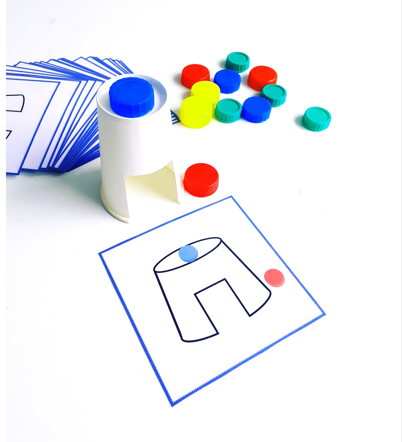 Color Activity With Plastic Capes and Fine Motor Activities for ...