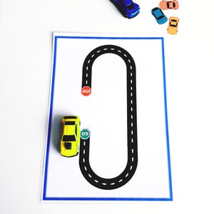 Fine Motor Activities With Car, Instant Download PDF, Printable ...