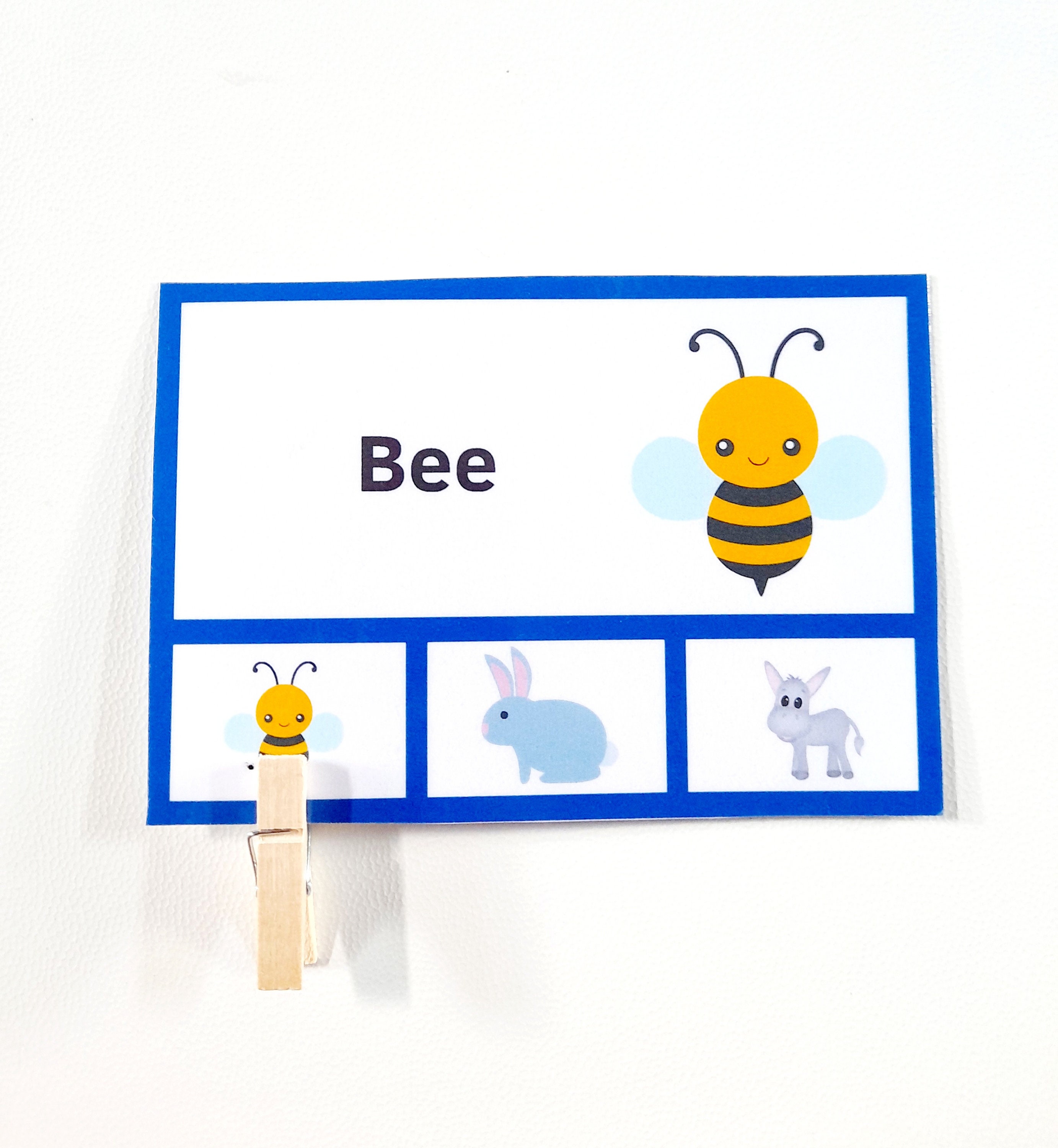 Matching Farm Animals Flash Cards Memory Game Printable - Etsy