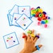 Finger Activity With Hair Ties, Fine Motor Skills, Homeschool Worksheet ...